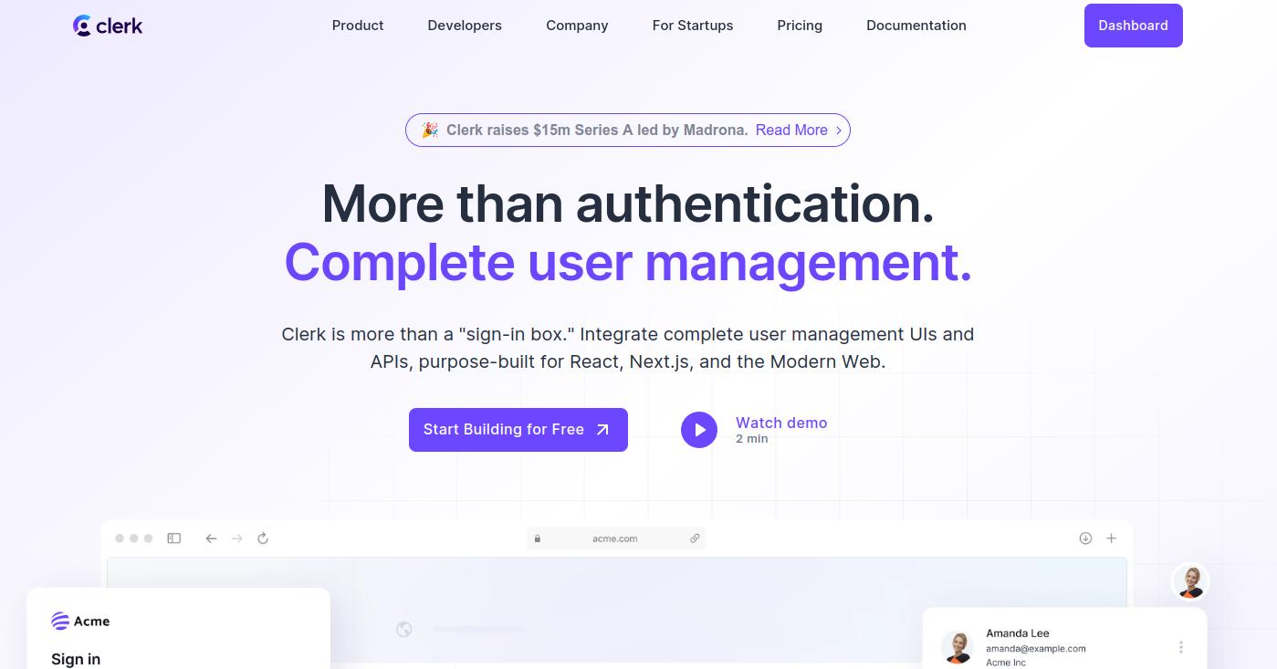 nextjs clerk 로그인 연동 - 프즈 데이터 공간